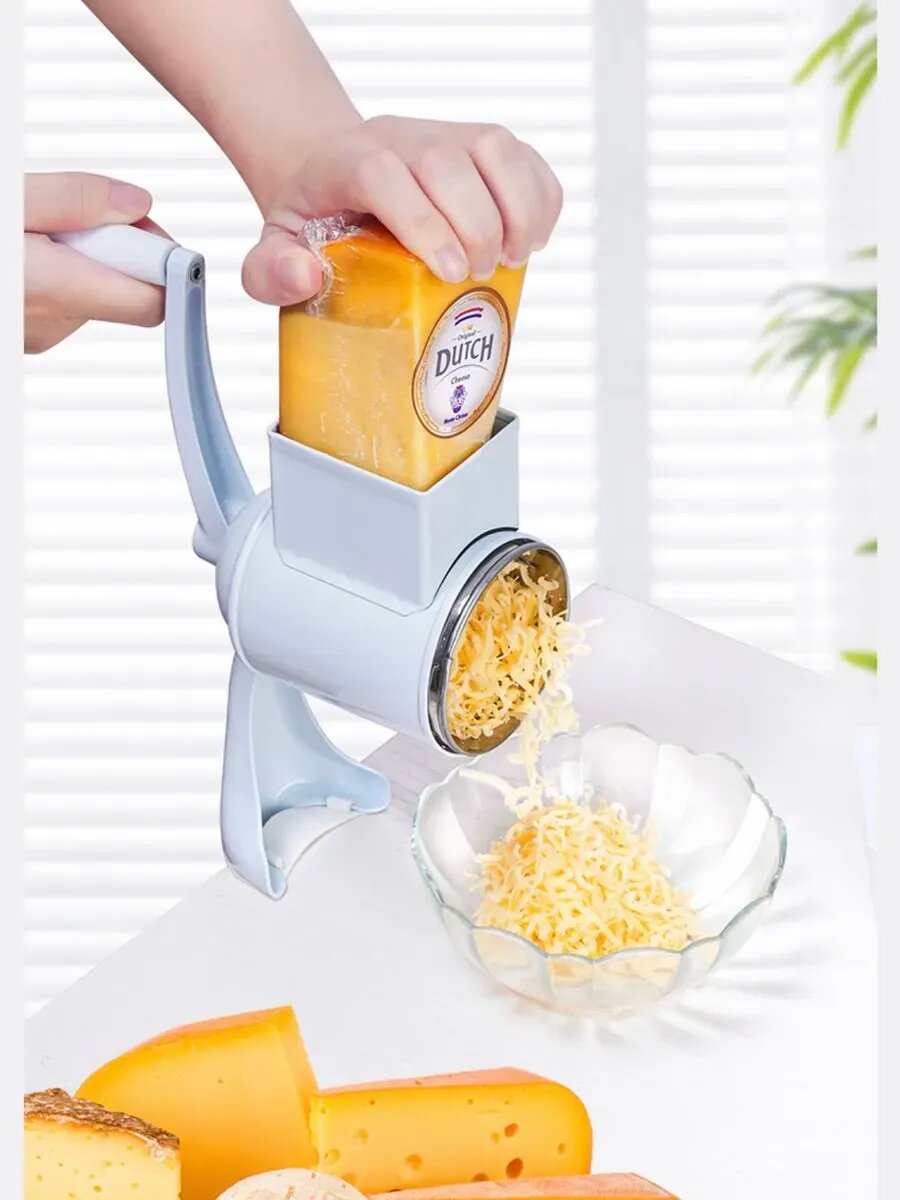 Терка механическая для овощей, орехов, сыров