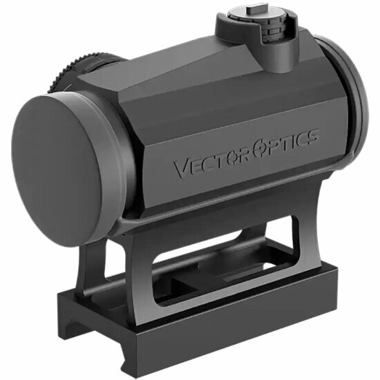 Коллиматор Vector Optics Maverick-III 1x22 S-MIL Rubber Cover, закрытый, точка 3 МOA, красная, 11 уровней, на Weaver, IPХ4