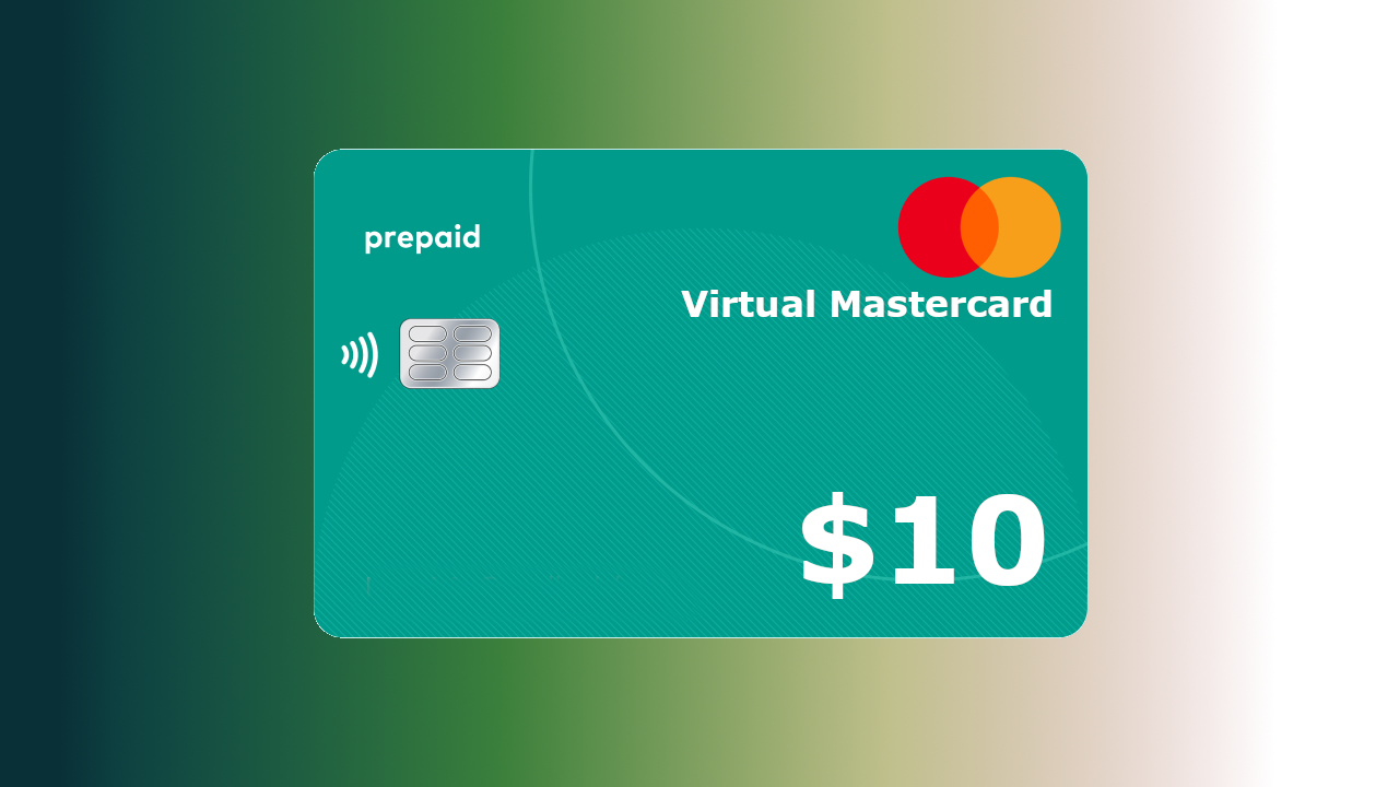 MyPaymentVault Virtual Mastercard USD 10 | купить цифровой ключ для активации в России