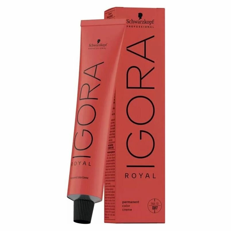 Крем-краска Schwarzkopf Igora Royal , 6-00 Темный русый натуральный экстра , 60 мл