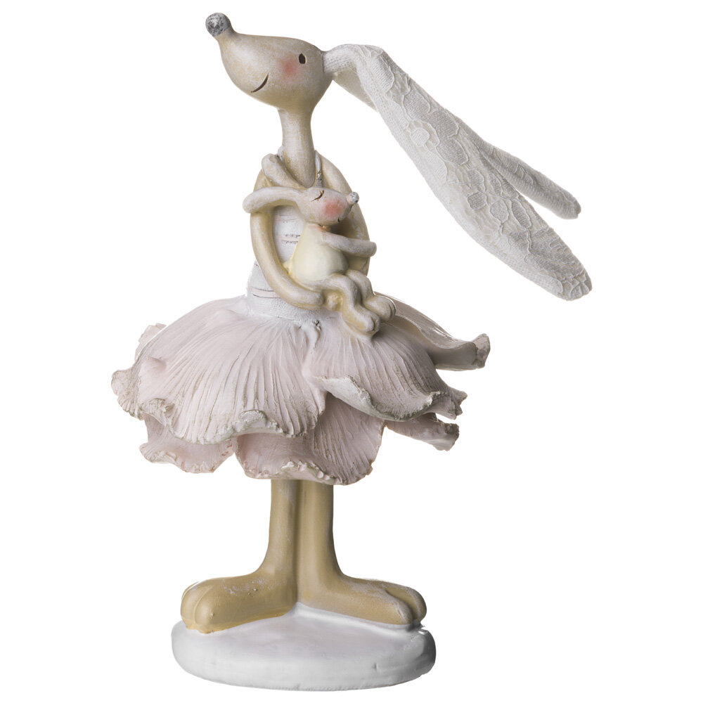 Фигурка декоративная кролик 11,5*11,5*26,5 см KSG-125-312