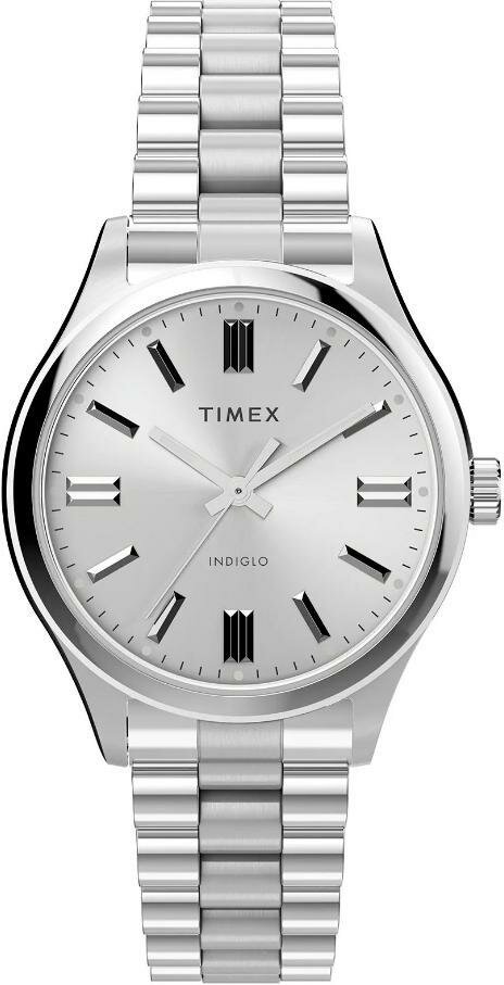 Наручные часы TIMEX, серебряный — фото 1