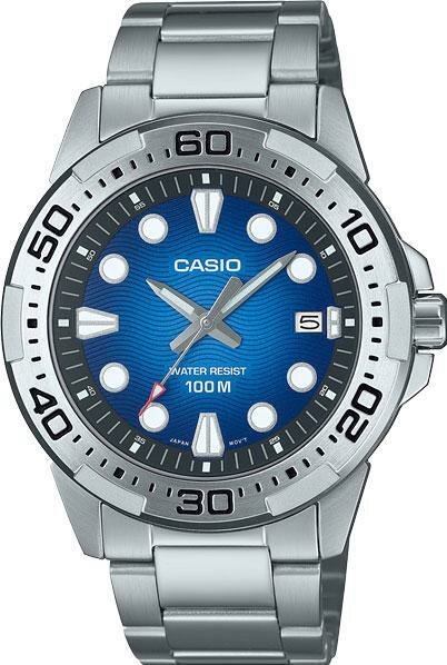 Наручные часы CASIO, серебряный — фото 1