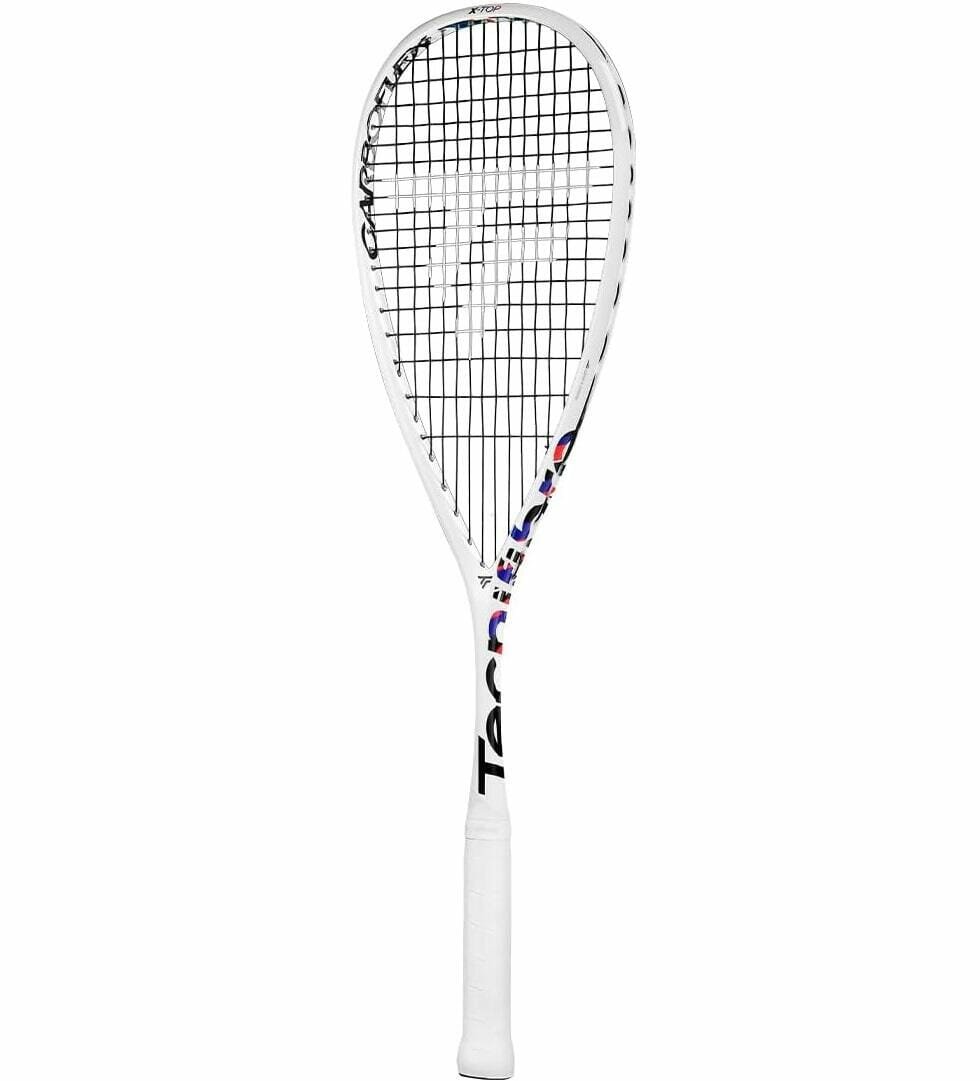 DECATHLON ракетка для сквоша Tecnifibre Carboflex X-top V2 120, белый/черный, 68.5 см, 500 см , 120 г