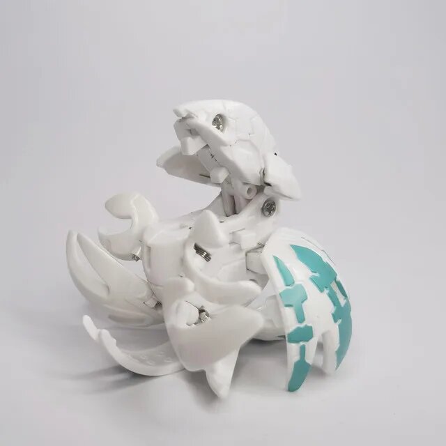 Фигурка Bakugan Toupie Металл Фьюжн Динозавр TAKARA TOMY Белый, nobox
