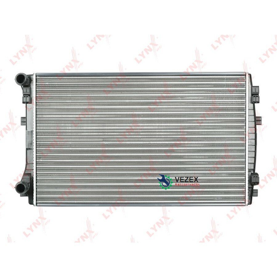 LYNXAUTO RM-1631 Радиатор охлаждения сборный VAG A3 12- / Golf VII 12- RM-1631