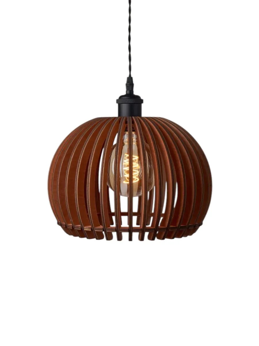Люстра Harmony Wood Light, деревянная потолочная подвесная, светильник для кухни