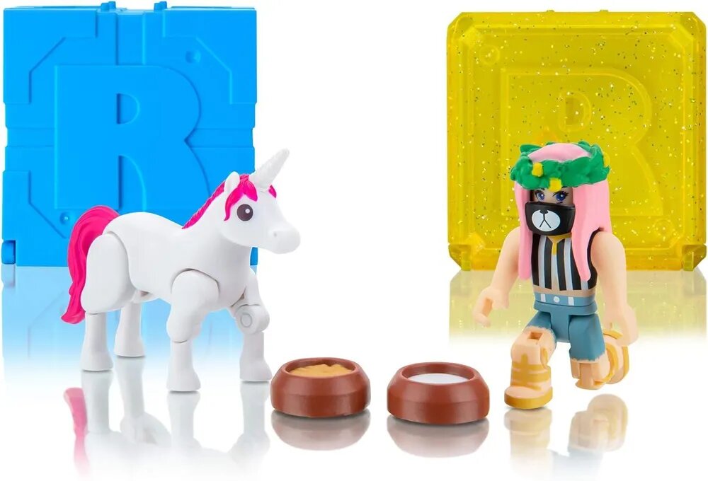 Фигурка Roblox Club Roblox Series 9 с эксклюзивным виртуальным предметом, 8 Pieces, для девочек, ABS пластик — фото 1