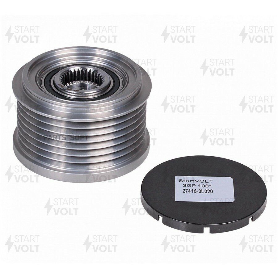 STARTVOLT SGP1081 Шкив с обгонной муфтой генер. для а/м Ford Transit (10-) 2.2TDCi/2.4TDCi (SGP 1081)