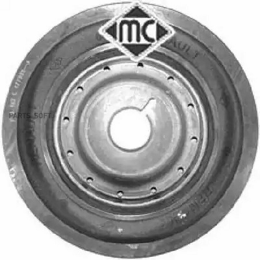 METALCAUCHO 04735 шкив/демпфер коленвала