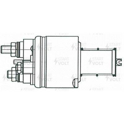 Реле стартера втягивающее STARTVOLT VSR 1015 Ford Focus II 04-, Focus III 10- 1.6I Тип Valeo