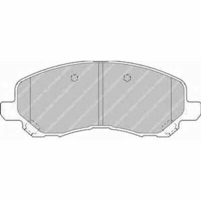 Колодки тормозные FERODO FDB1621 Mitsubishi Galant VI Ea, 09, 96- Galant VI Station Wagon Ea, 09, 96- Lancer Komercedesi 09, 03-