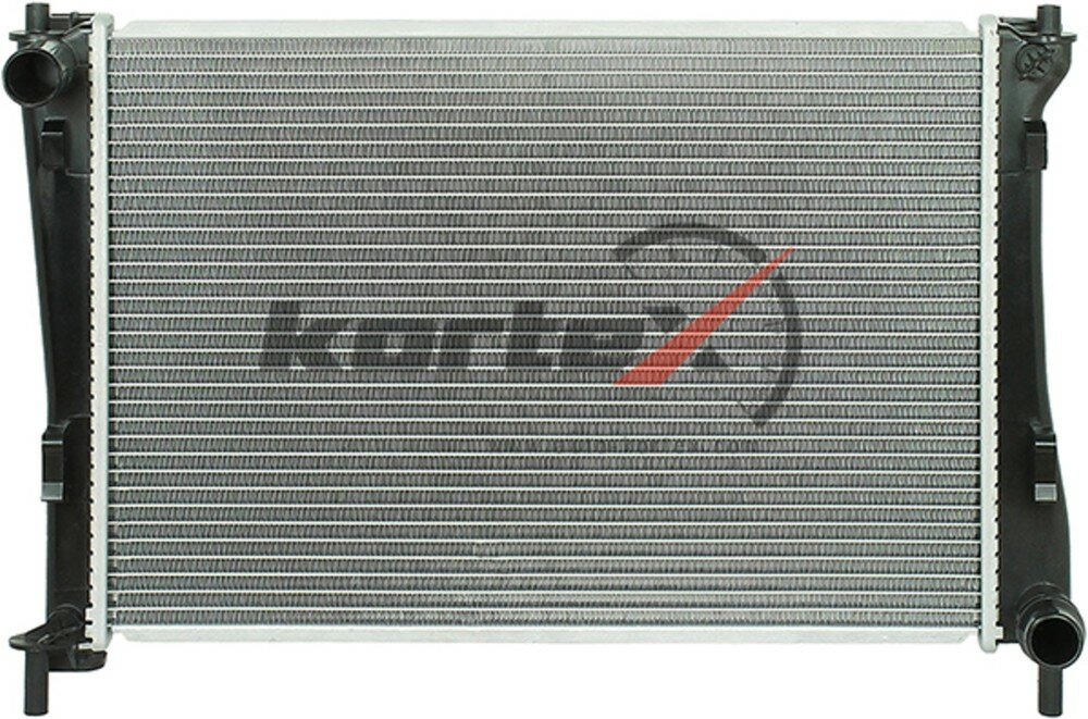 Радиатор двигателя KORTEX KRD1030 Радиатор Ford Fiesta, Fusion, Mazda 2 Мкпп +, -Ac