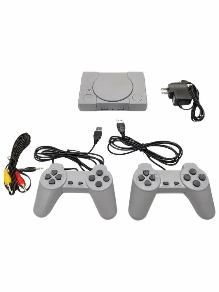 Классическая 8-разрядная мини-игровая приставка PS1, игровая приставка FC TV для двух игроков со встроенными 620 играми.