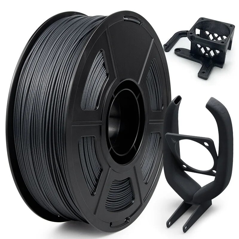 Crown ASA-CF 3D-филамент из углеродного волокна 1.75 мм 1 кг black 0.25kg