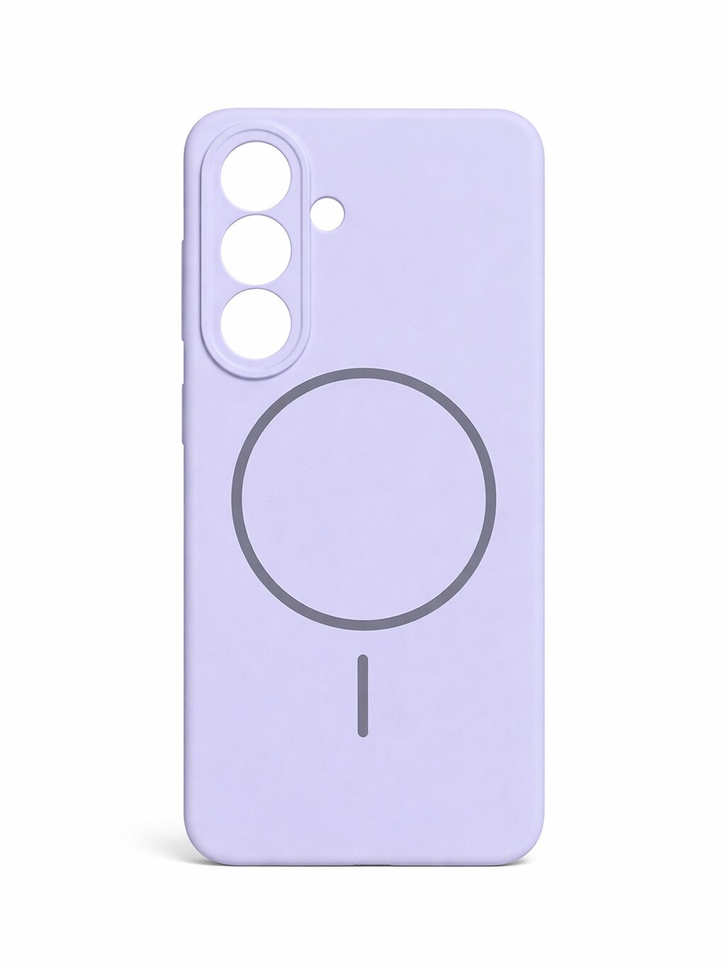 Чехол на Samsung Galaxy S26 силиконовый с MagSafe сиреневый/фиолетовый, чехол для Самсунг С26, silicone case