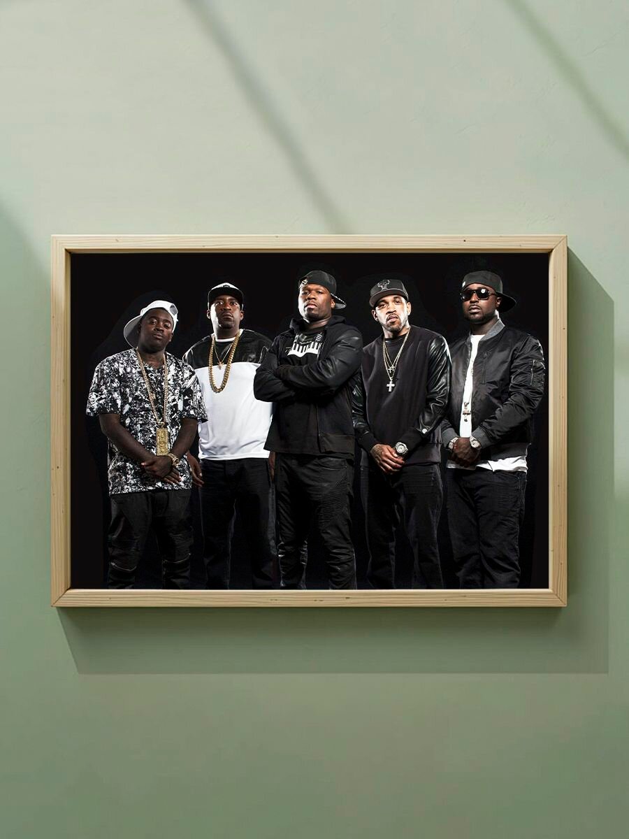 Постер, плакат на стену G-Unit Рэп группа (А3)