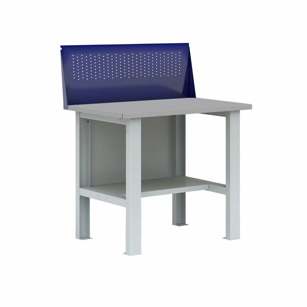 Верстак металлический "ВП-1" с экраном (860/1360х1000х685мм)