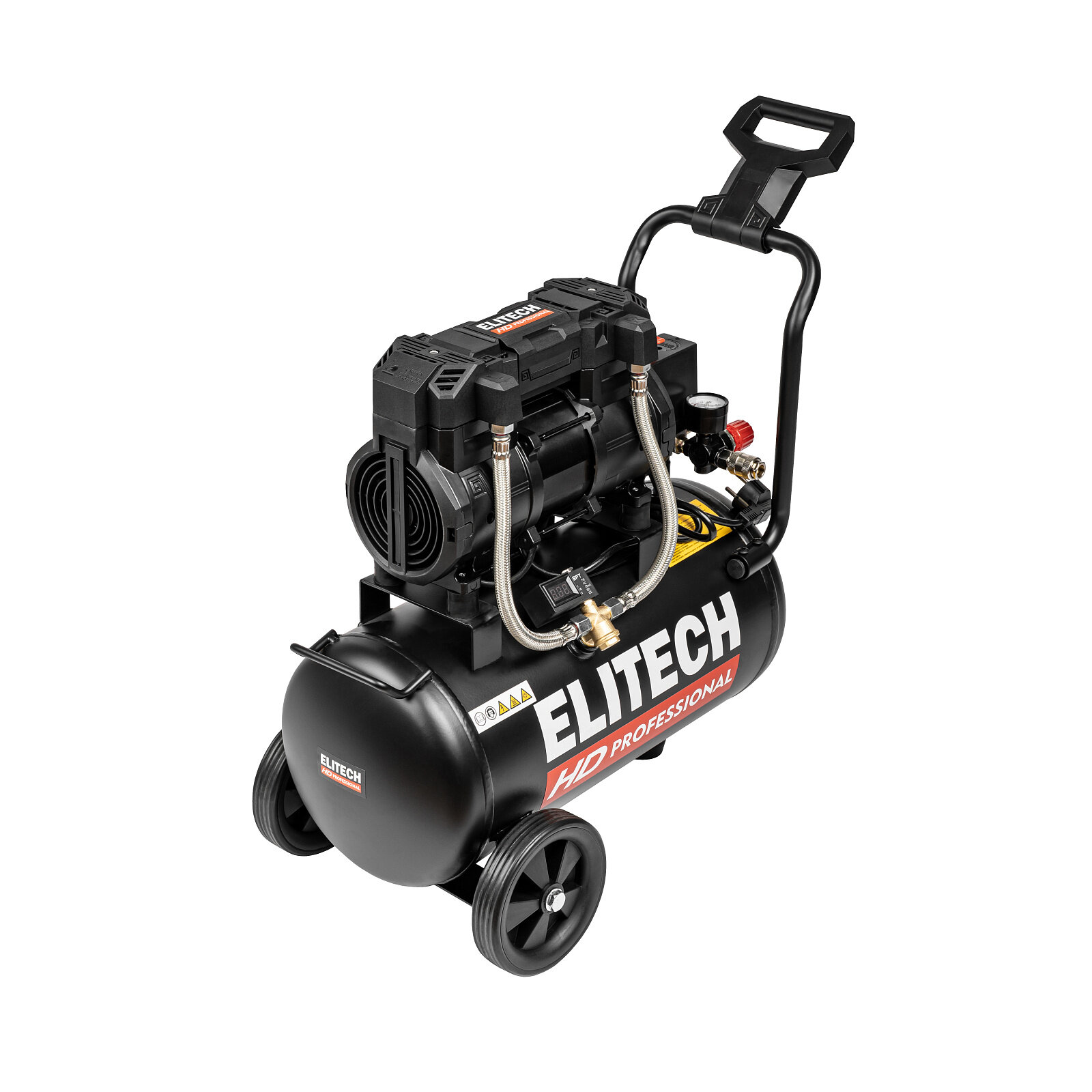 Безмасляный компрессор ELITECH ACF 300-24S, поршневой, 8 бар, 300л/мин, мощность 1.5кВт