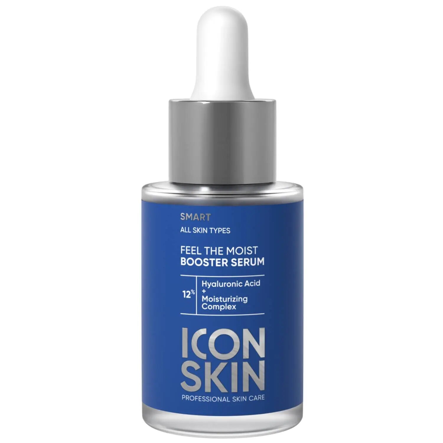 ICON SKIN Увлажняющая сыворотка-концентрат Feel The Moist с гиалуроновой кислотой, 30 мл