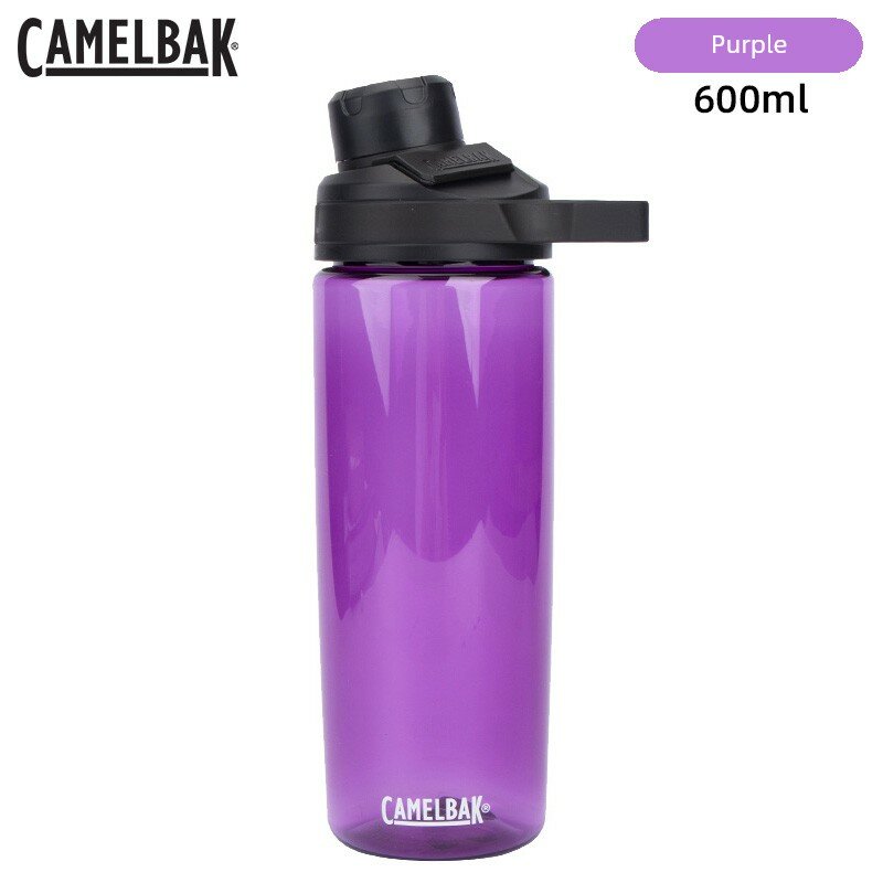 Спортивная бутылка CamelBak из тритана фиолетовая 600 мл для мужчин большая вместимость летняя портативная чашка для