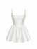 Платье GALIA LAHAV Catherine square-neck mini dress, размер 44, белый