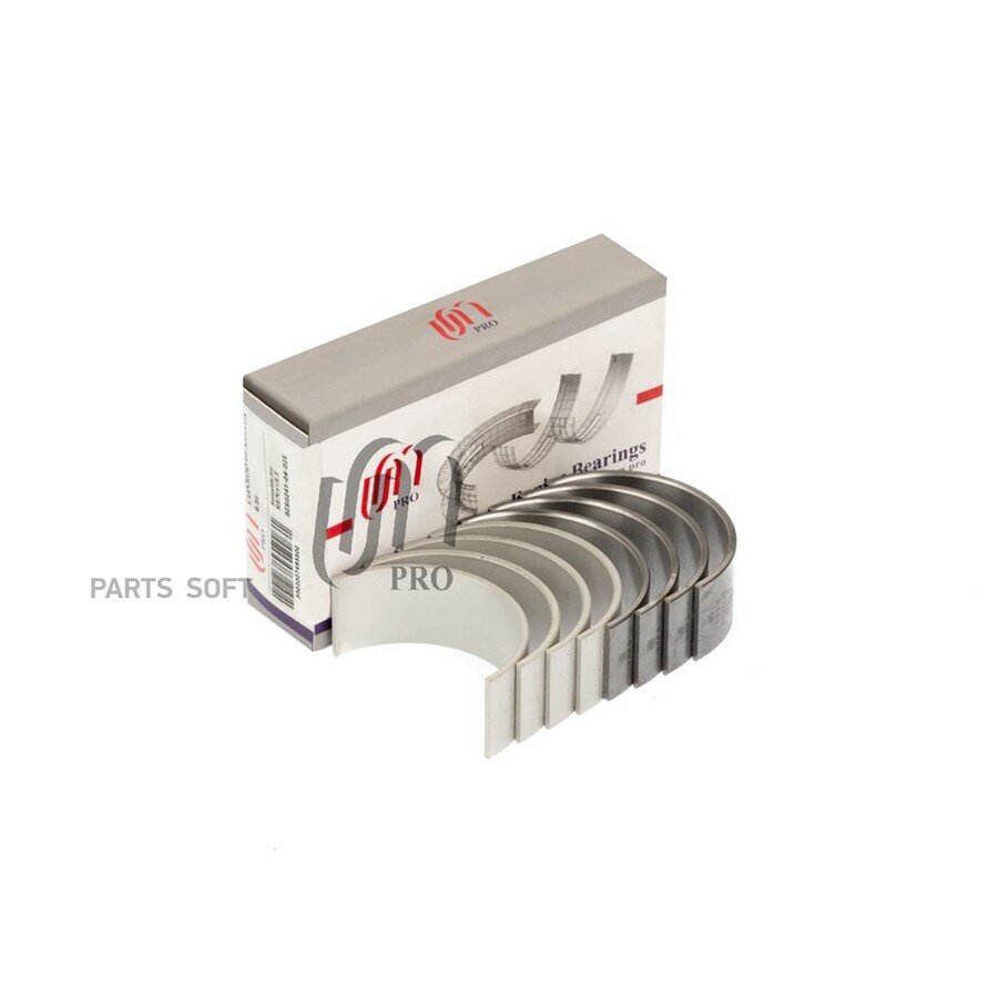 Вкладыши шатунные 0.25 Renault F3R/F4R к-т. на 4 цил. без замков UM UMPRO BES024104025 | цена за 1 шт