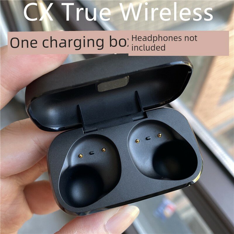 Оригинальный чехол SENNHEISER CX True для беспроводной зарядки, черный цвет, замена для серии True