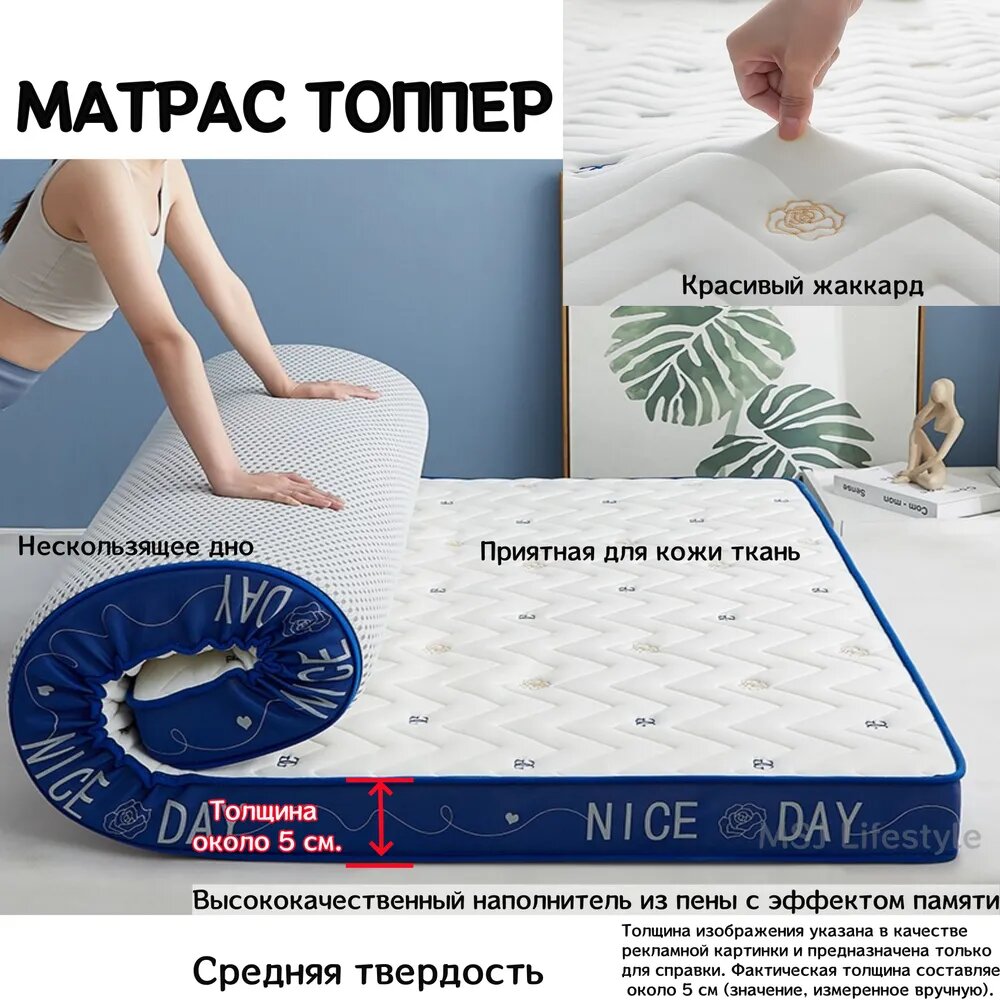 Матрас, Беспружинный, 70х180 см