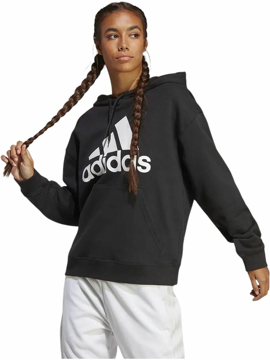 Худи спортивное adidas Essentials Big Logo Oversized French Terry Hoodie W