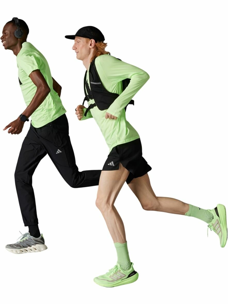 Брюки спортивные adidas Run It TKO Pant, размер XL, черный — фото 1