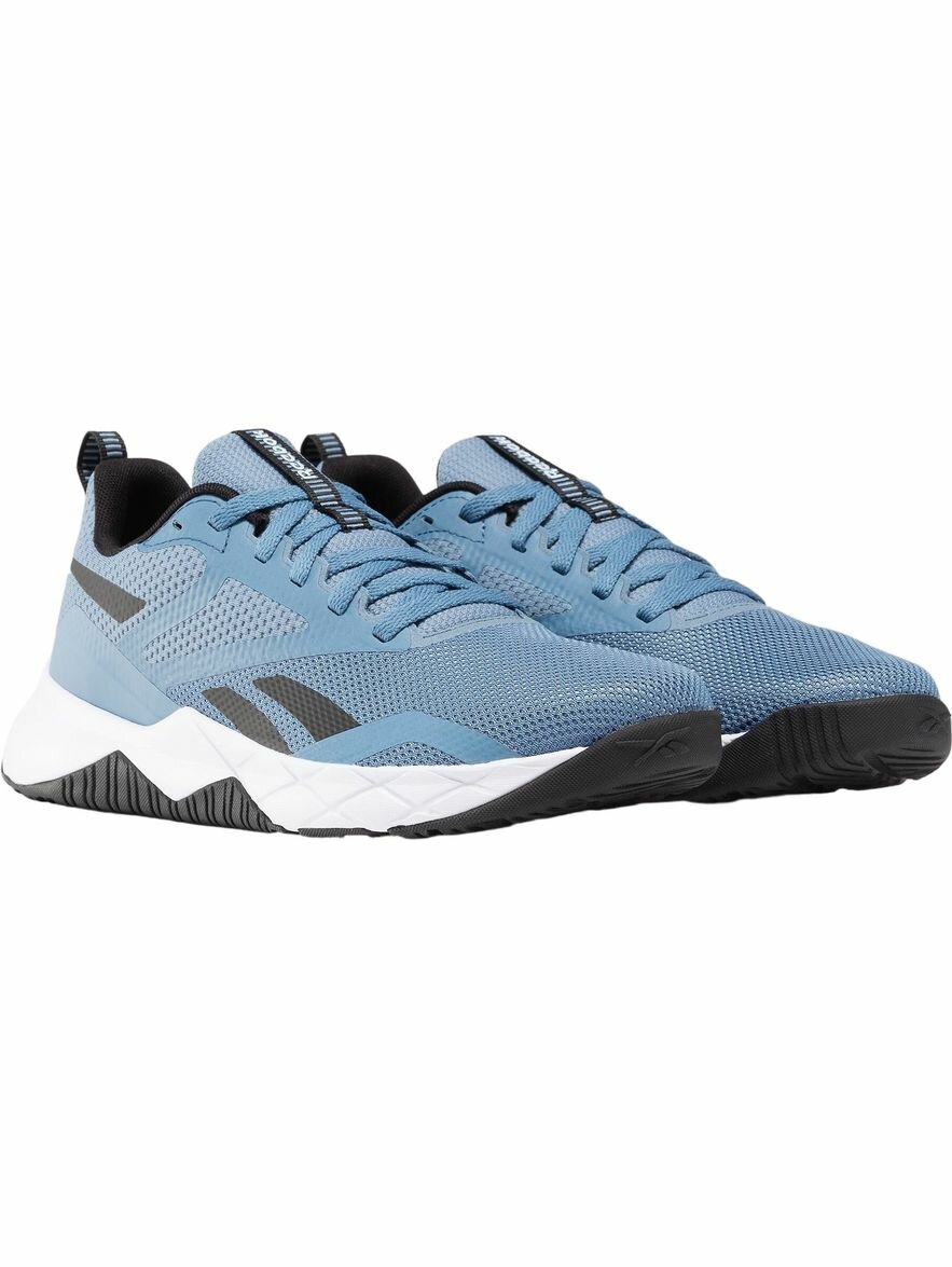 Кроссовки Reebok NFX Trainer, полнота F, размер 8 US, голубой/черный/белый — фото 1