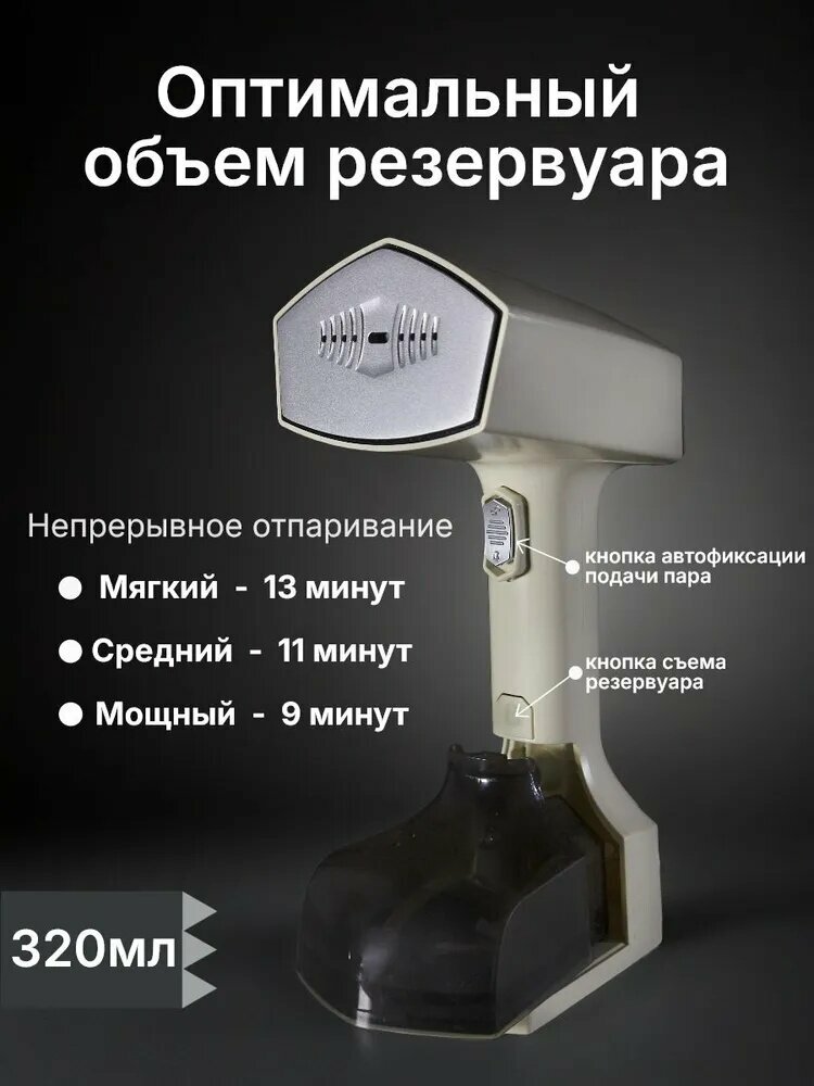Отпариватель для одежды ручной - это незаменимый помощник в уходе за вашей одеждой — фото 1