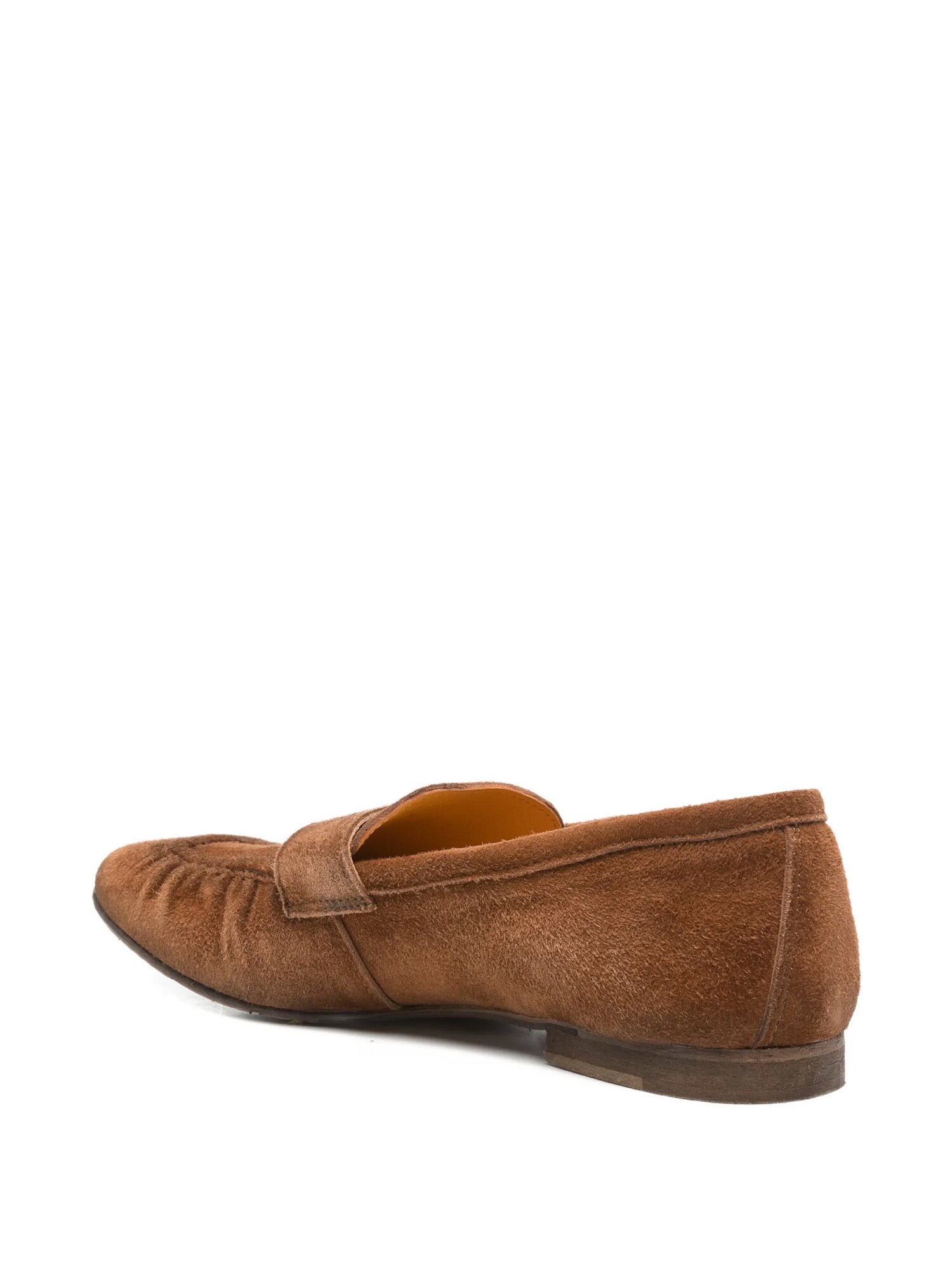 Лоферы F.LLI RENNELLA Suede penny loafers, размер 40, brown — фото 1