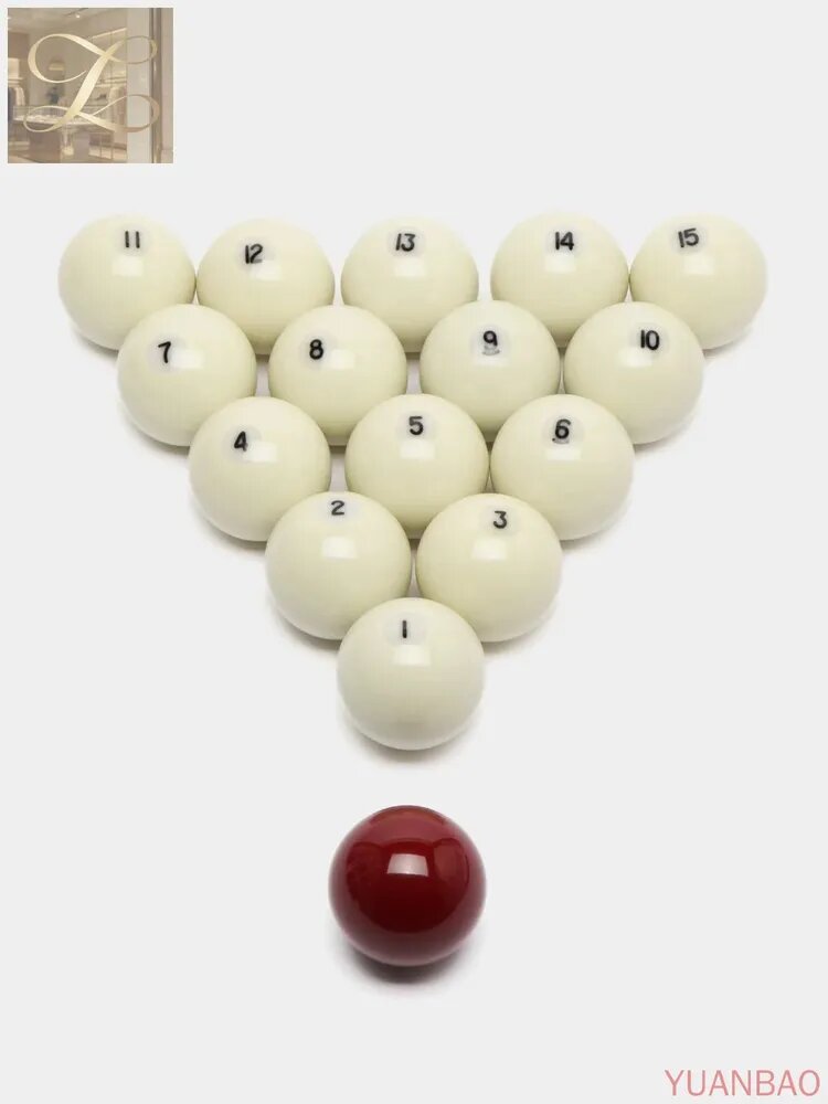 Шары для бильярда русский бильярд пирамида 68 мм комплект 16 шт