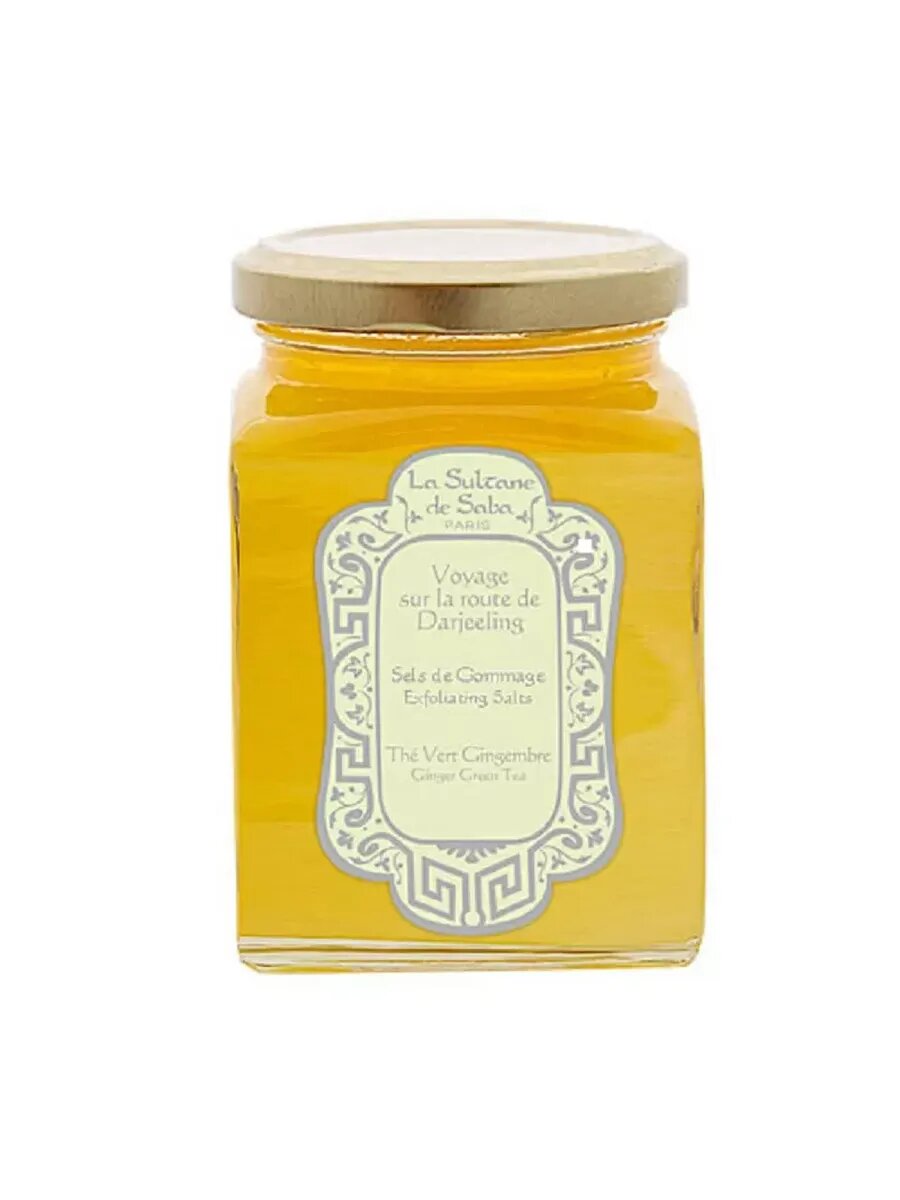 S Ginger Green Tea, Гоммаж соляной зелёный чай/имбирь 300 мл