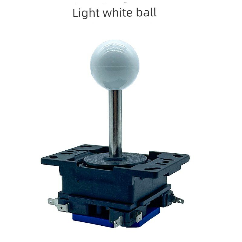 Легкий плавный аркадный бойцовский джойстик с белым шаром для мобильных и ПК игр