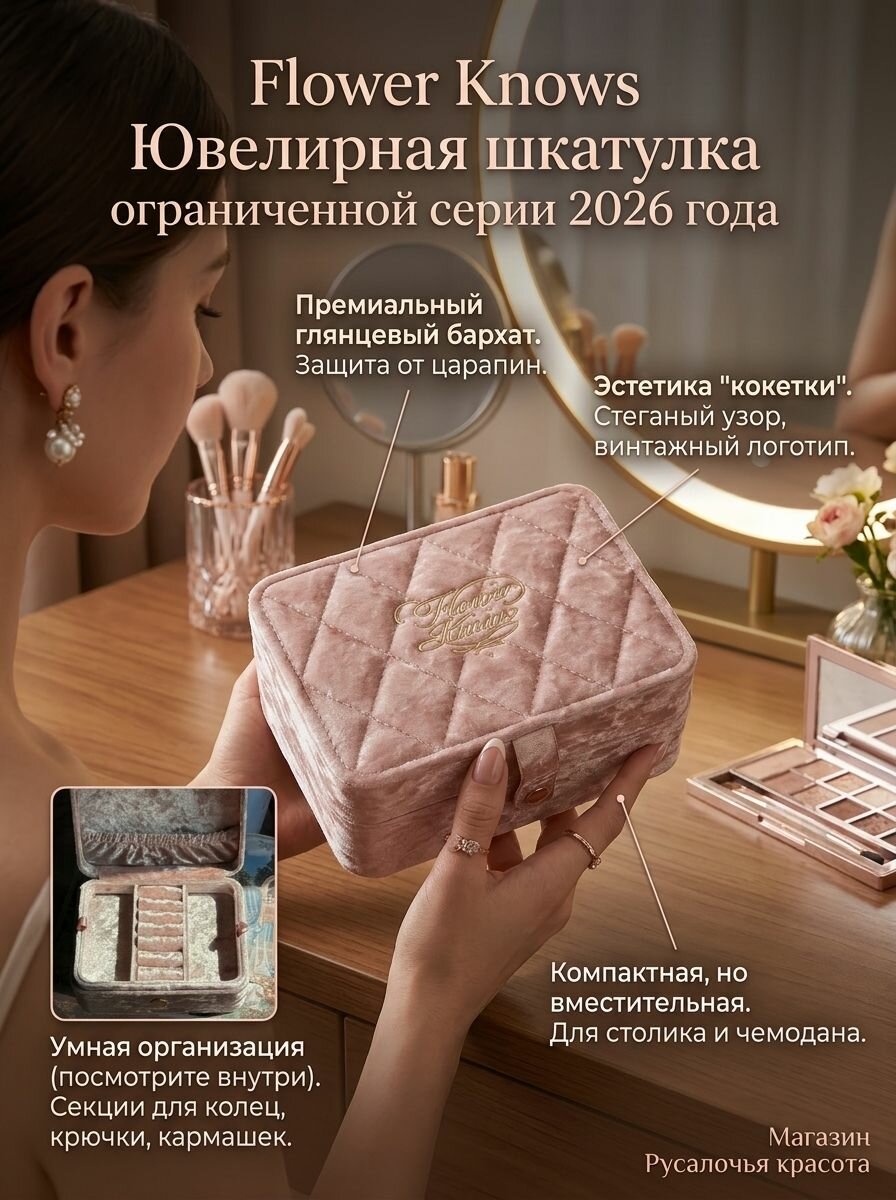Flower knows Ювелирная шкатулка ограниченной серии 2026 года