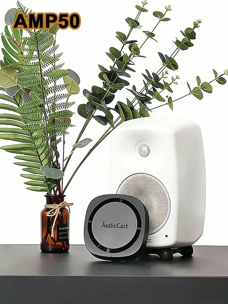 IEAST AMP50 AirPlay Wireless Wi-Fi Bluetooth 5 усилитель аудиоресивер, идентичная модель amp80, без потерь мультирум DLNA, UP