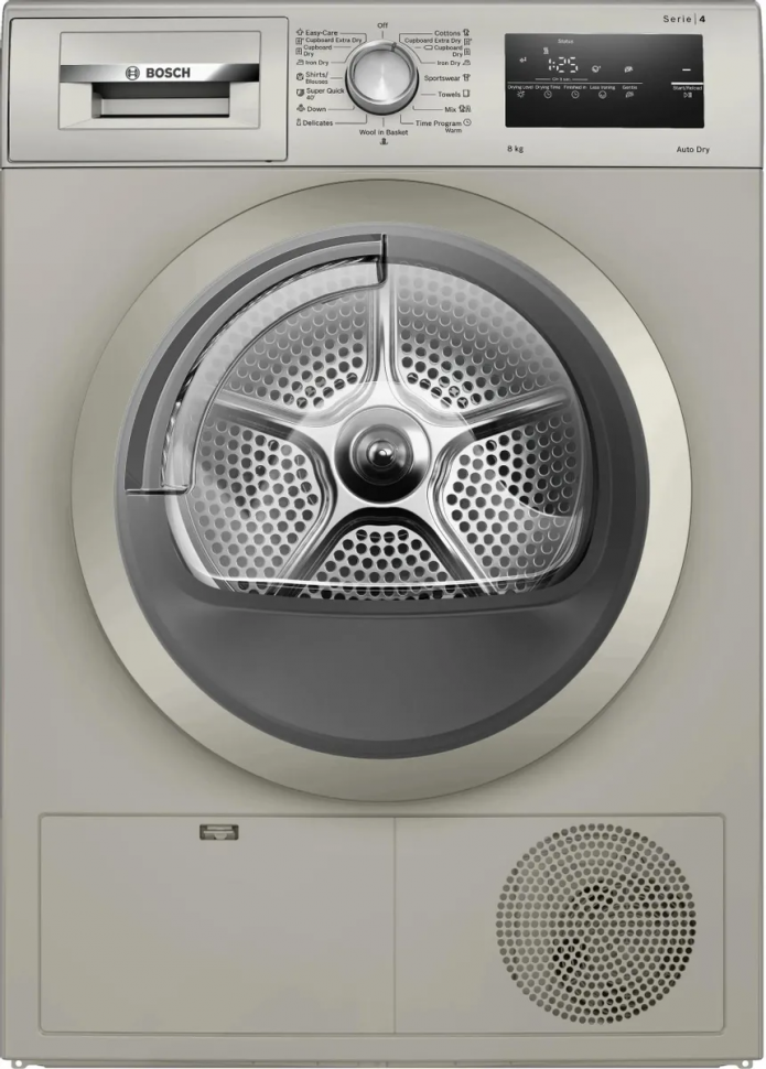 Сушильная машина Bosch WTN86212ME, конденсационная сушка, 8 кг, AutoDry