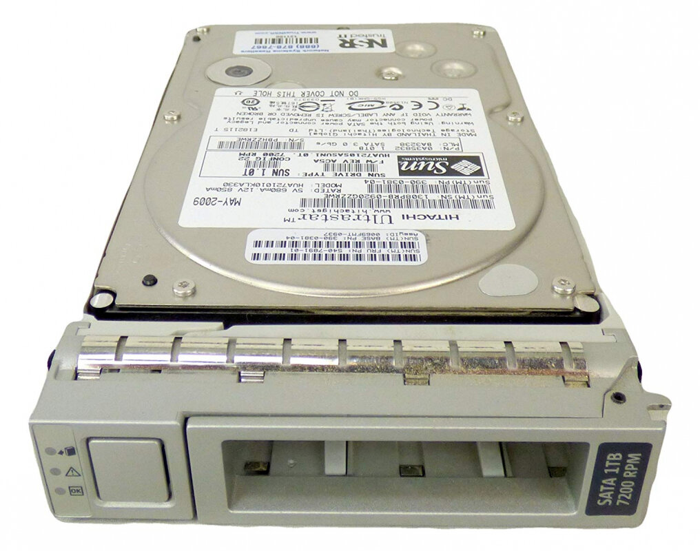 Жесткий диск Sun HUA7210SASUN1.0T 1Tb SATAII 3,5" HDD