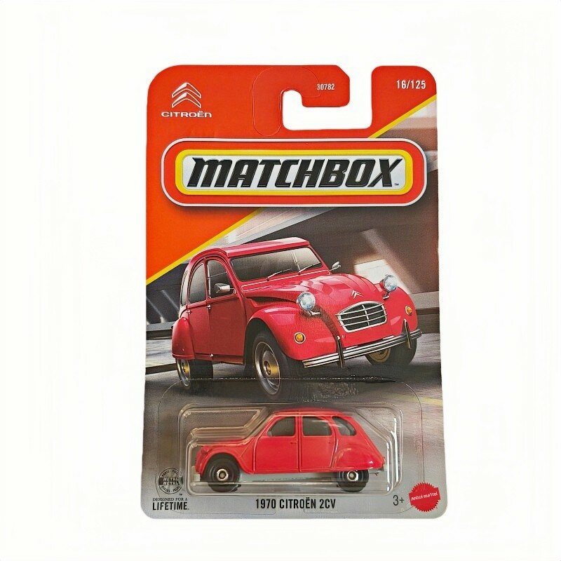 Машинка Matchbox City Heroes 30782, литая под давлением, модель инженерной техники 2026AB, миниатюрная масштабная