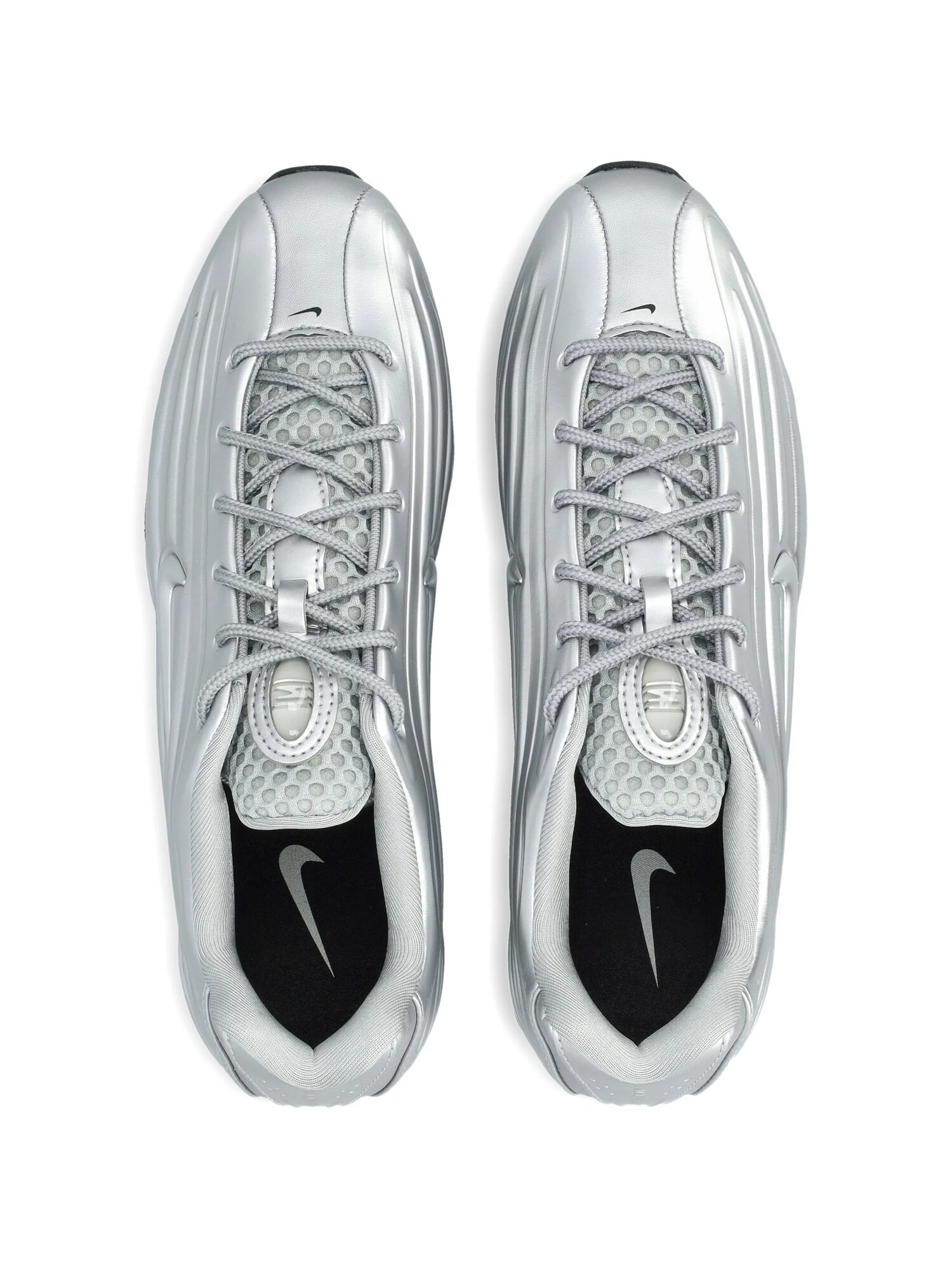 Кроссовки NIKE Shox Z, размер 7.5 US, серебристый/красный — фото 1