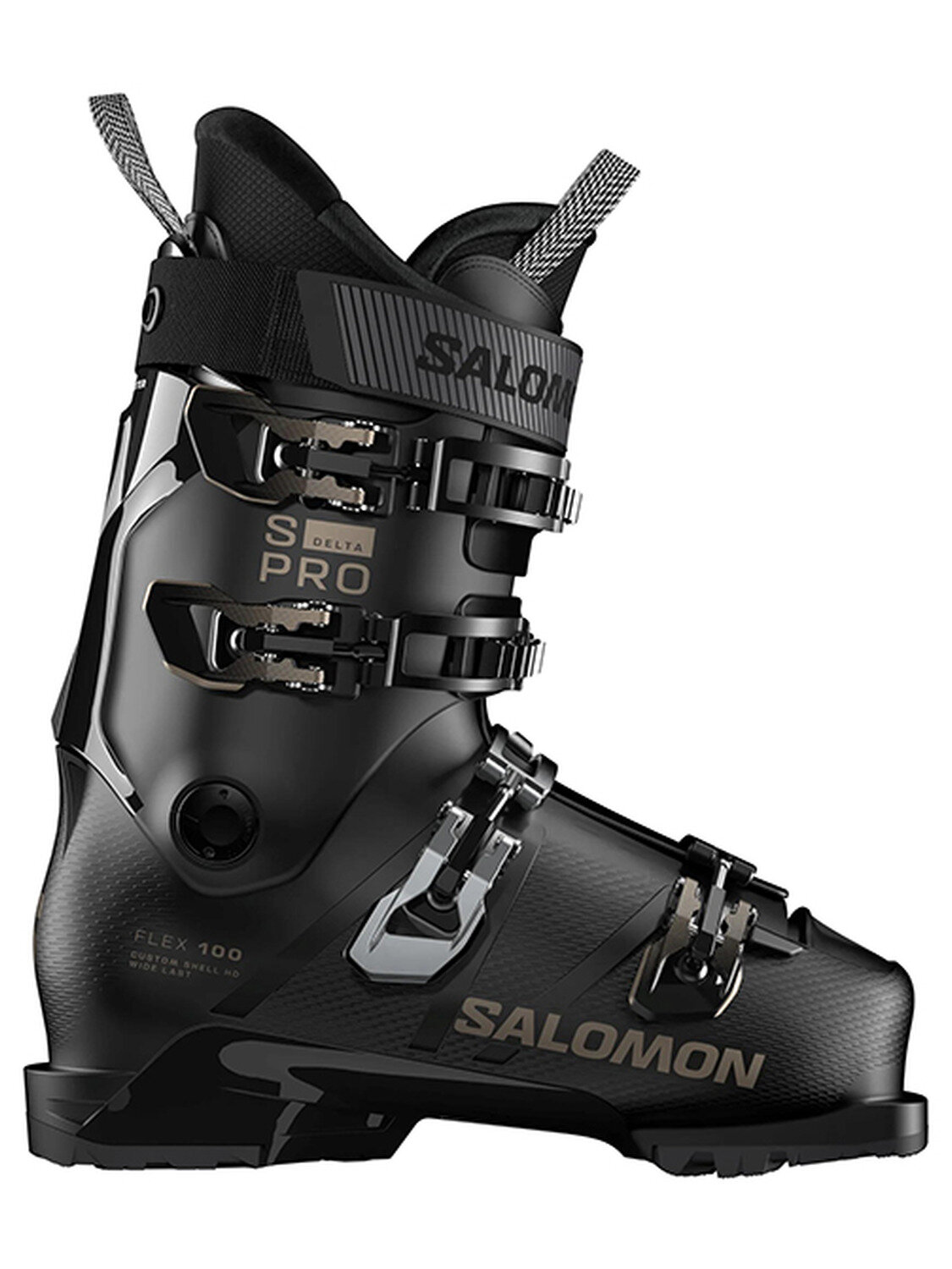 Горнолыжные ботинки Salomon S/Pro Delta 100 GW Black/Titanium Met. Pd 25/26 , для мужчин , черный