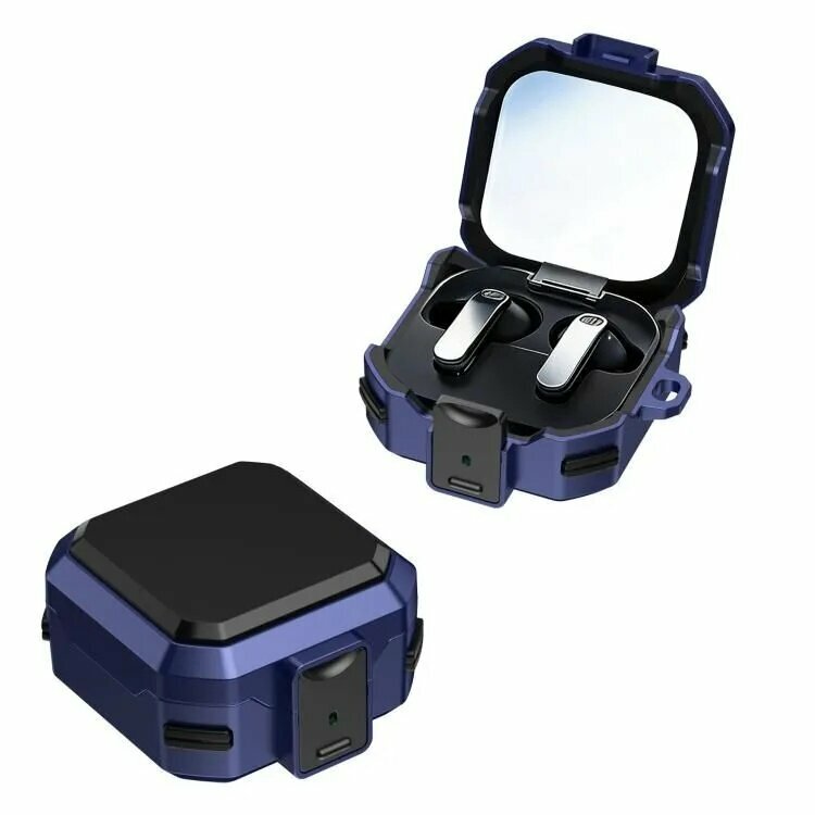For Samsung Galaxy Buds 4 / 4 Pro Защитный чехол для наушников Thunder Armor от падения с переключателем
