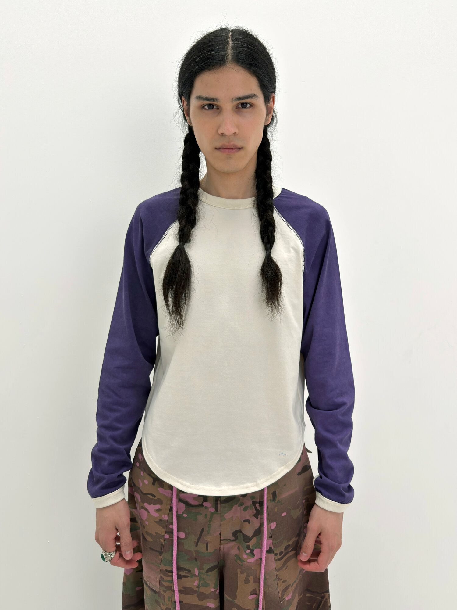 Лонгслив SINIY VSADNIK Nostalgia raglan l/s tee, размер L, , мультиколор — фото 1