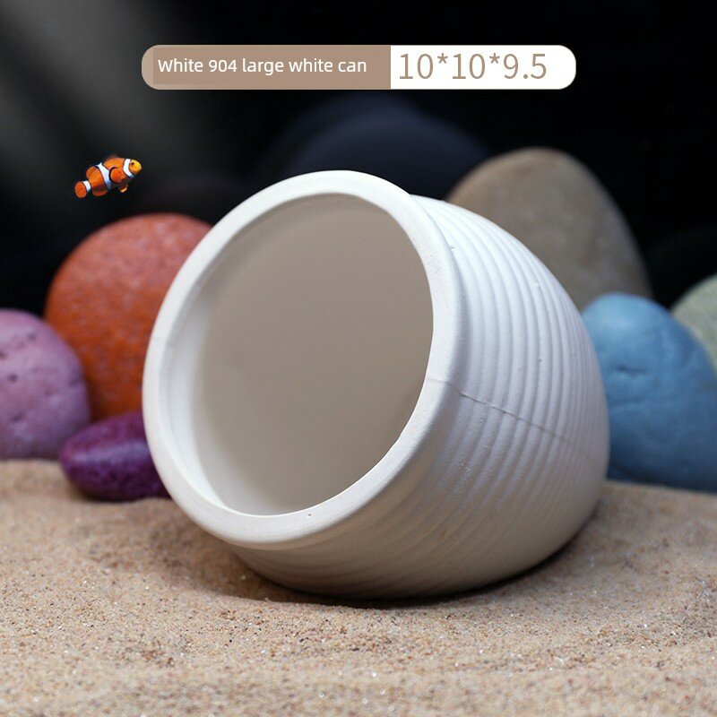 Керамическое укрытие для аквариума, домик для разведения креветок, гнездо для мелких рыб и креветок, маленькое