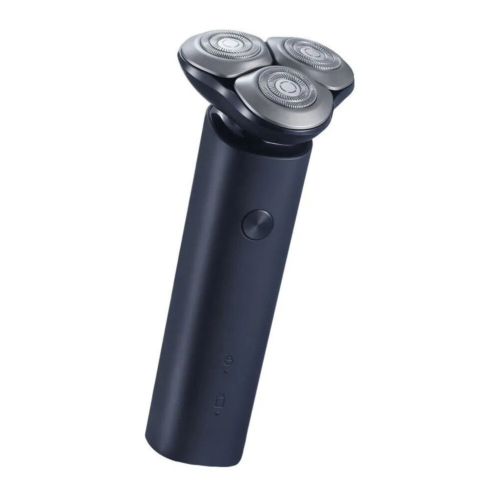 Электробритва Electric Shaver S101 / Беспроводная бритва для влажного и сухого бритья, синий