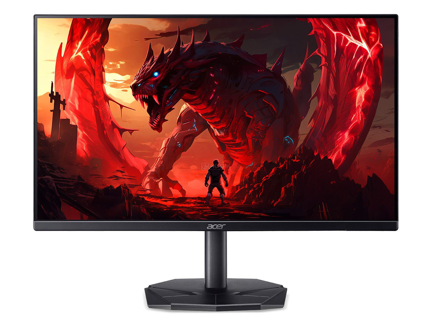 Монитор Acer KG240YW3BIIP UM. QX0CD.301, 23,8", IPS, FreeSync, чёрный UM. QX0CD.301