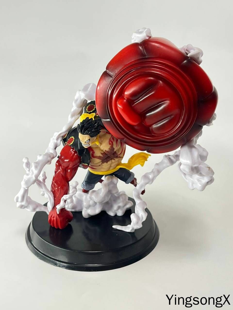 Фигурка 3D Мугивара Соломенная шляпа из аниме Ван Пис (One Piece) - Монки Д. Луффи (Monkey D. Luffy) 4 Gear 25 см